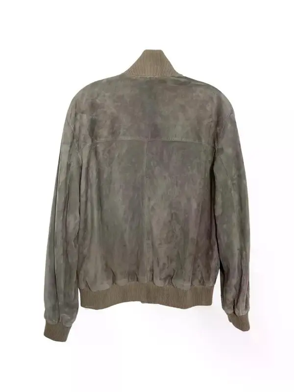 Loro Piana Suede Bomber Jacket