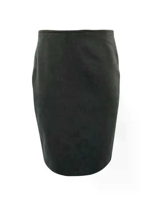 Emporio Armani Pencil Wool Skirt