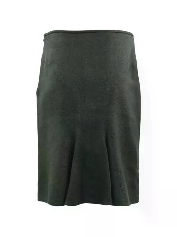 Emporio Armani Pencil Wool Skirt