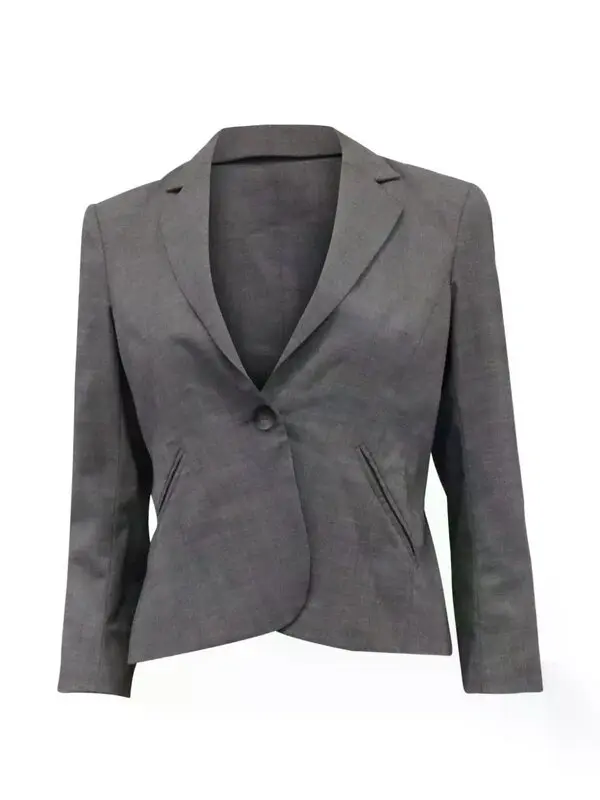 Theory Single-breasted Wool Blazer