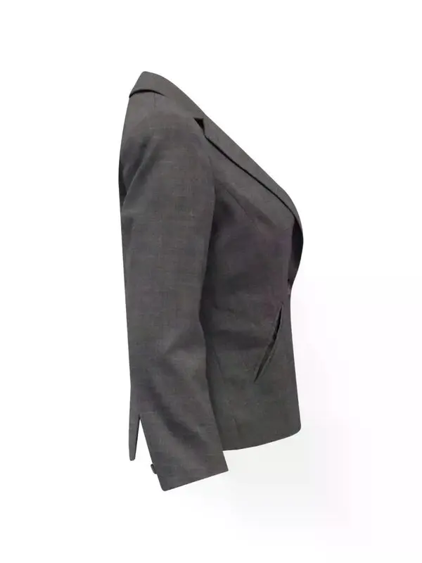 Theory Single-breasted Wool Blazer