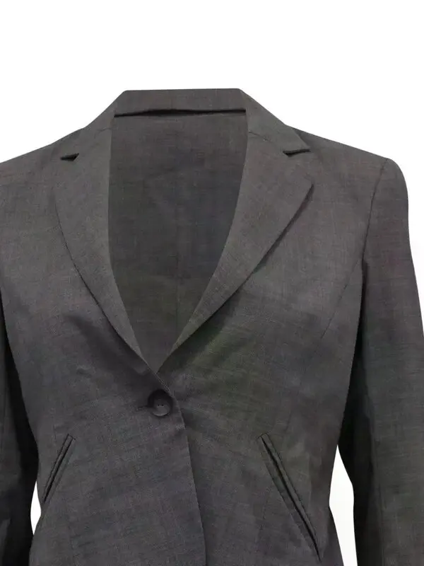 Theory Single-breasted Wool Blazer