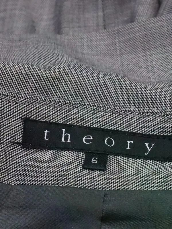 Theory Single-breasted Wool Blazer