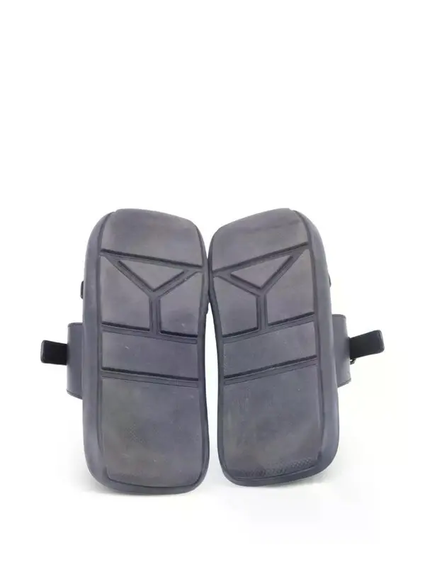 Prada Buckled Flat Sandals