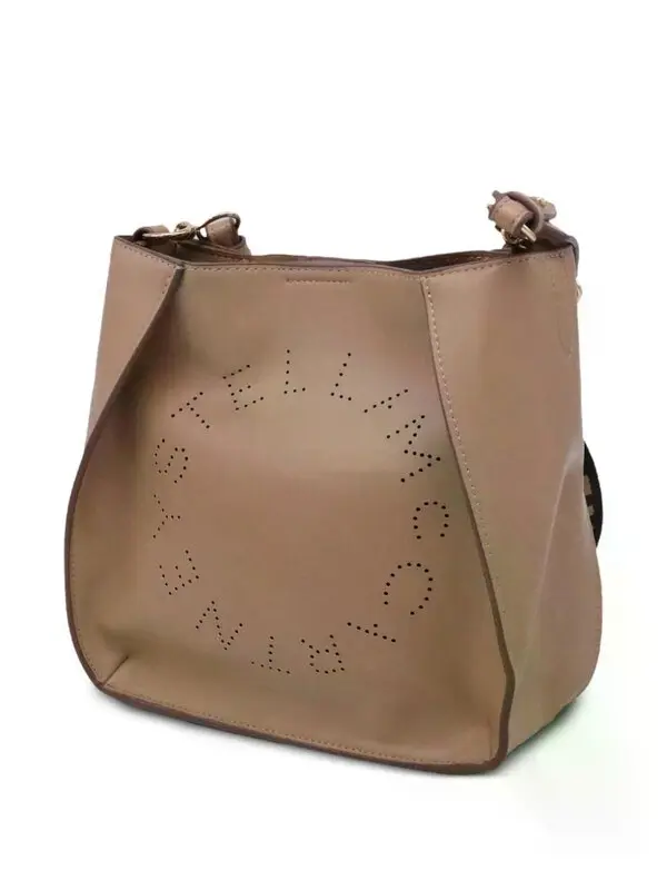 Stella McCartney Perforated Logo Shoulder Bag