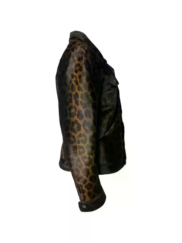 TOM FORD Leopard-print Buttoned Jacket