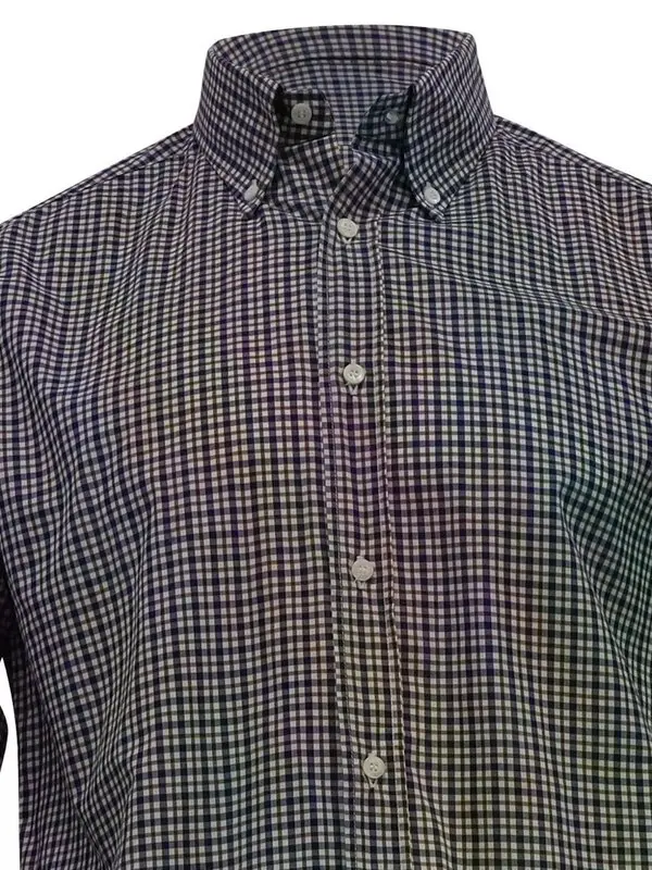 Brunello Cucinelli Check-pattern Buttoned Shirt