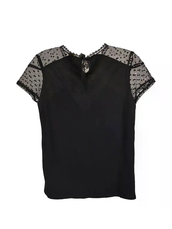 Maje Sheer-detail Top