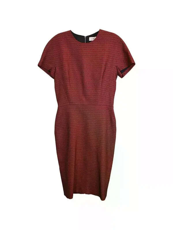 Victoria Beckham Jacquard Midi Dress