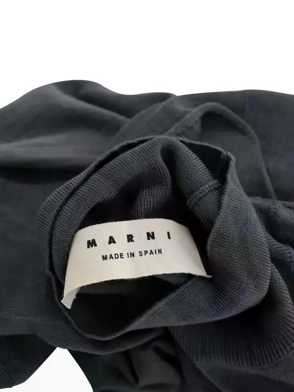 Marni Long-sleeve Turtleneck Sweater - Grey