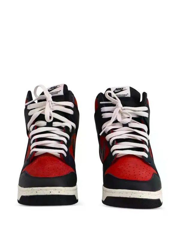 Nike X Undercover Dunk High 1985 High-top Sneakers - Red