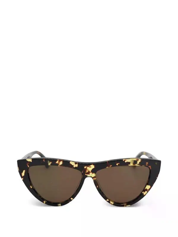 Bottega Veneta Cat-eye Sunglasses - Brown