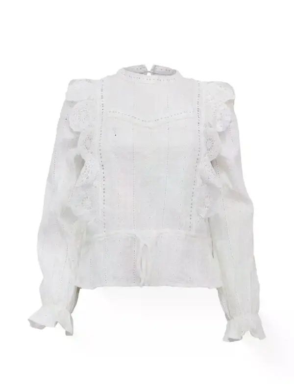 Maje Victorian Lace Blouse
