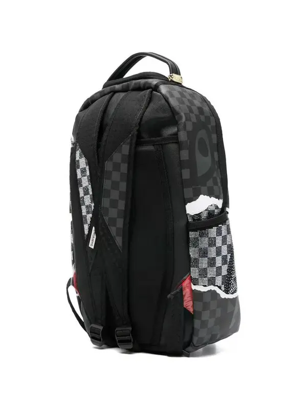 SPRAYGROUND Checkerboard-pattern Backpack