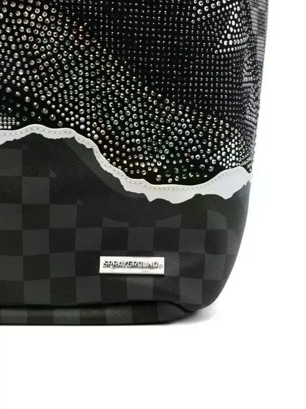 SPRAYGROUND Checkerboard-pattern Backpack