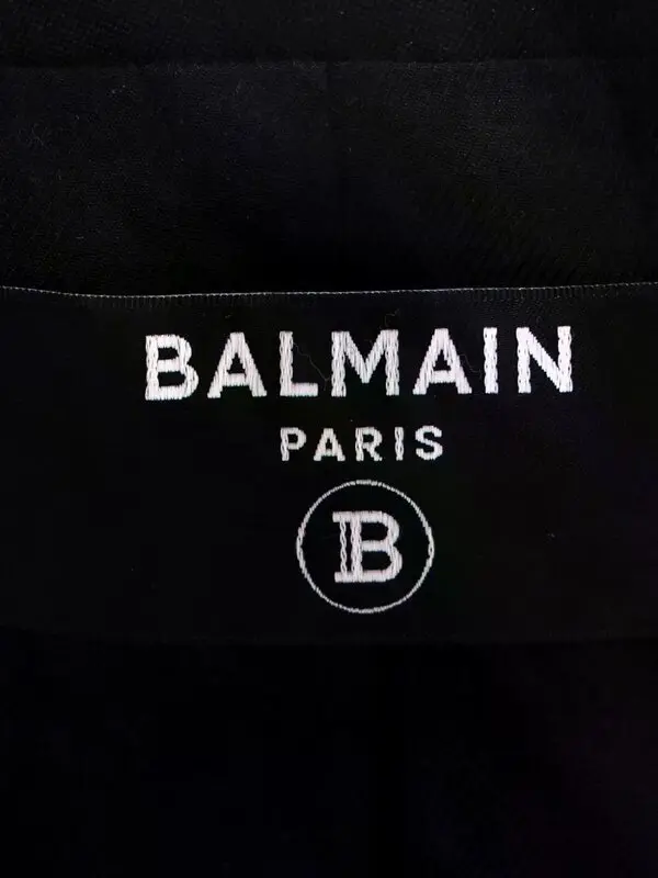 Balmain Double-breasted Medallion Blazer - Black