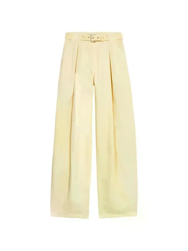 Blumarine Belted Wide-leg Trousers