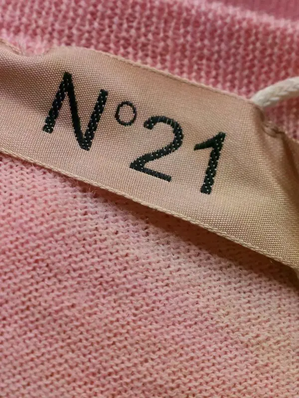N°21 V-neck Logo-detail Sweater