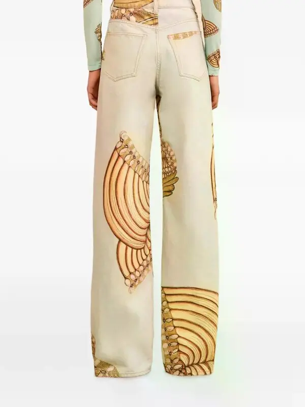 Ulla Johnson Willow Wide-leg Jeans - Blue