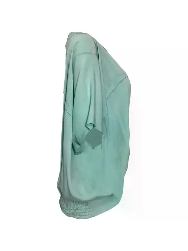 Diane Von Furstenberg Short-sleeve Silk Blouse