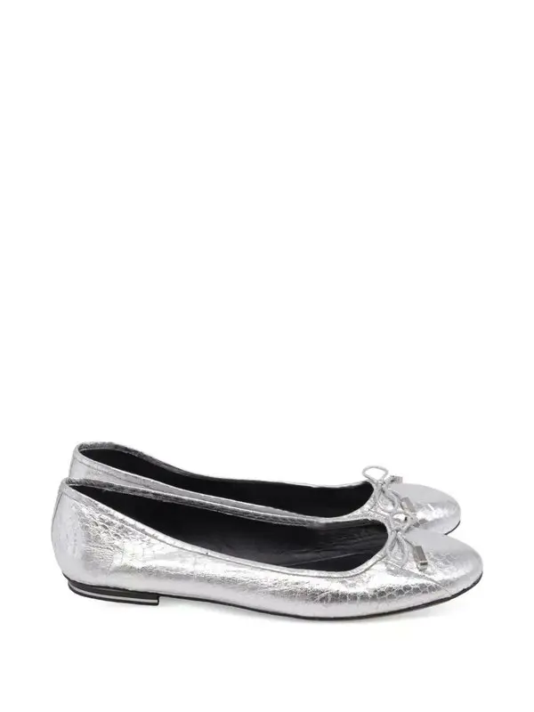Michael Kors Bow Embellished Ballet Flats