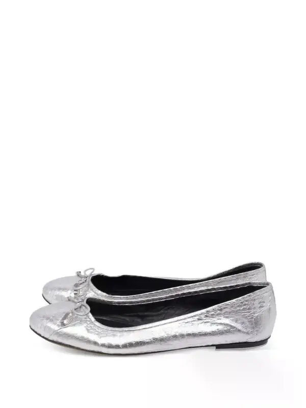 Michael Kors Bow Embellished Ballet Flats