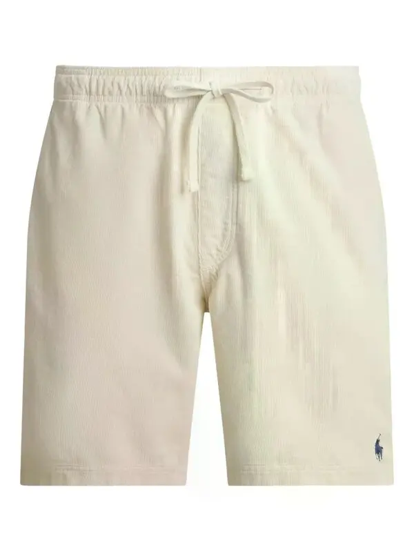 Polo Ralph Lauren Drawstring Logo-detail Shorts - Neutrals