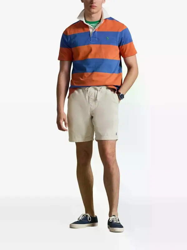 Polo Ralph Lauren Drawstring Logo-detail Shorts - Neutrals