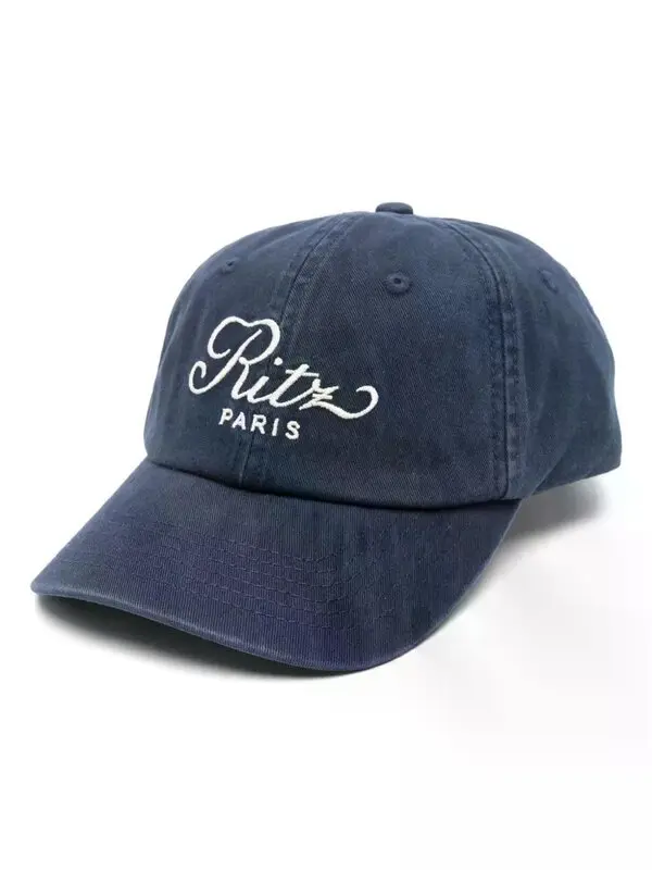 FRAME Cotton Baseball Cap - Blue