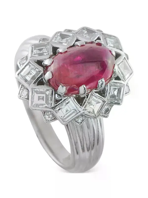 MAUBOUSSIN Diamond And Ruby Ring