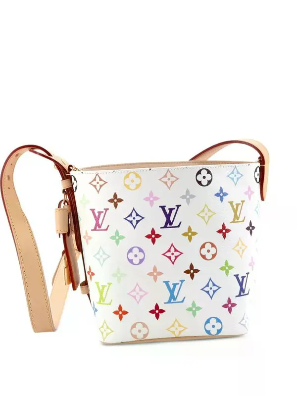 LOUIS VUITTON X Takashi Murakami All In Handbag Monogram Multicolor Bb Bucket Bag - Multicolour