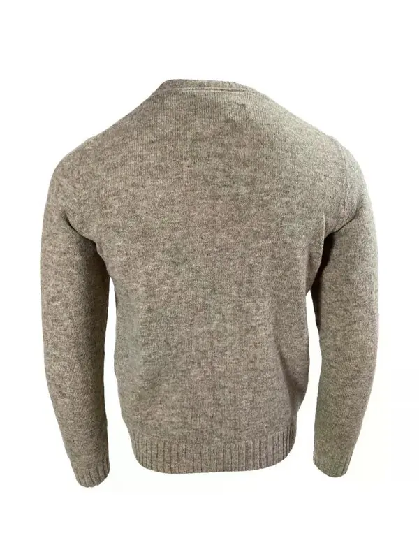 A.p.c. Wool Ribbed Sweater - Neutrals