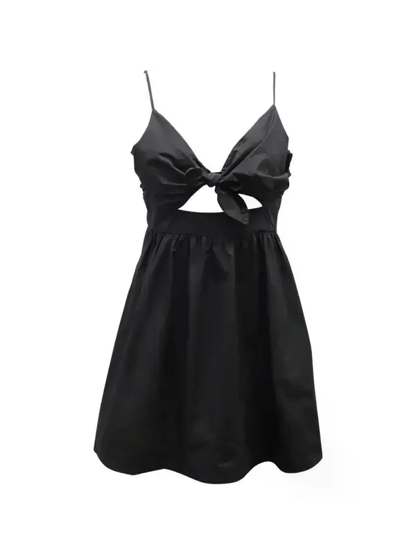 A.L.C. Dani Mini Dress With Tie-front