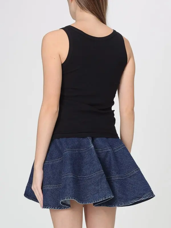 Versace Ribbed Tank Top - Black