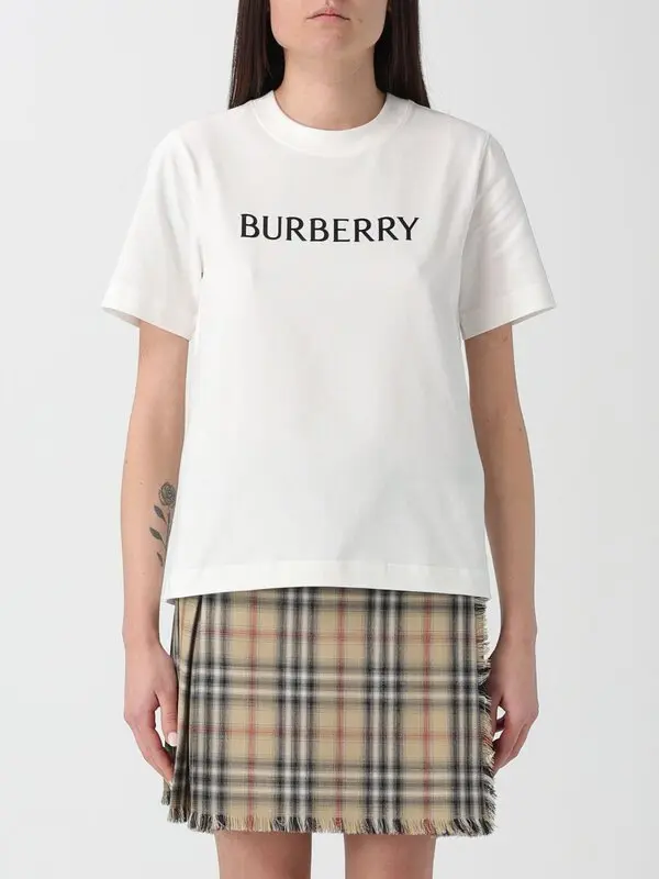 Burberry Logo T-shirt - White