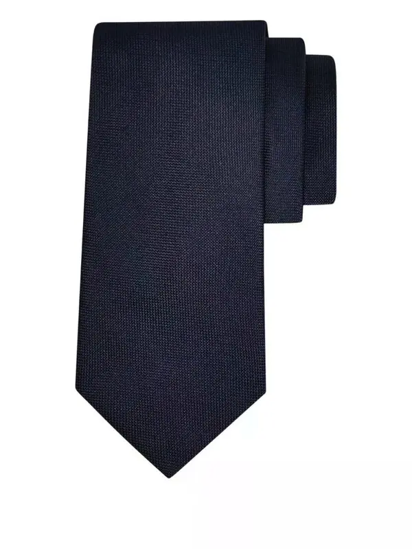 FERRAGAMO Pegasus Jacquard Tie - Blue