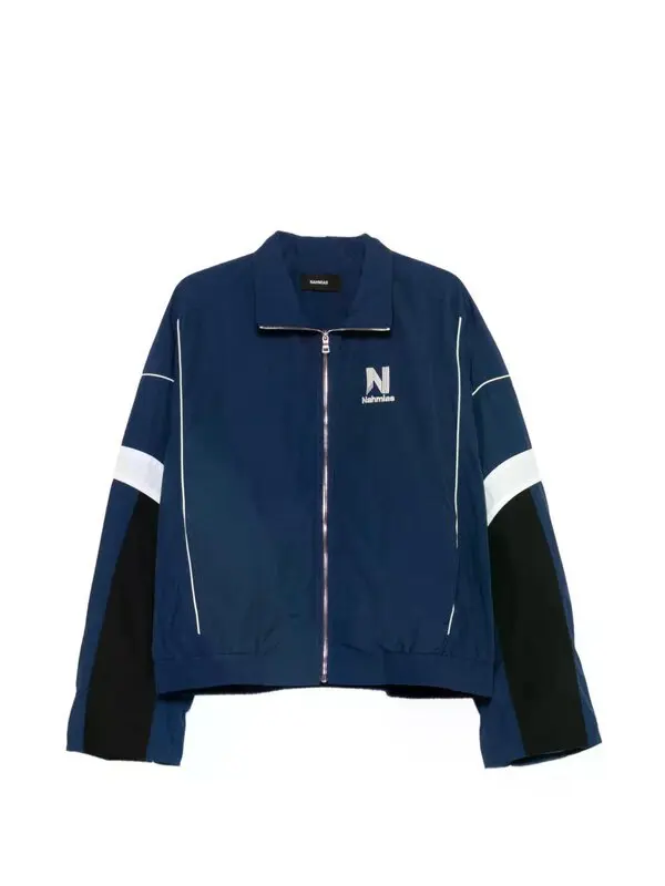 NAHMIAS Logo-appliqué Panelled Jacket