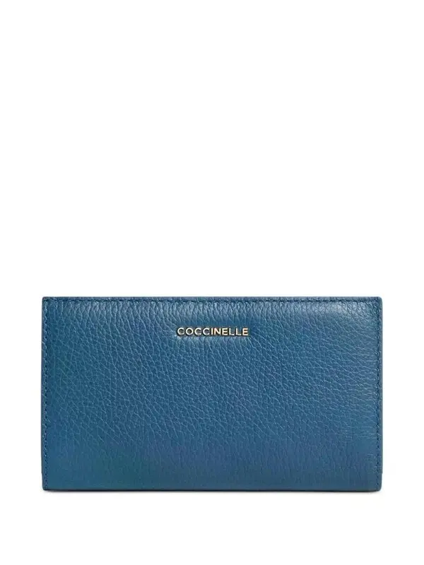 COCCINELLE Logo-appliqué Wallet - Blue
