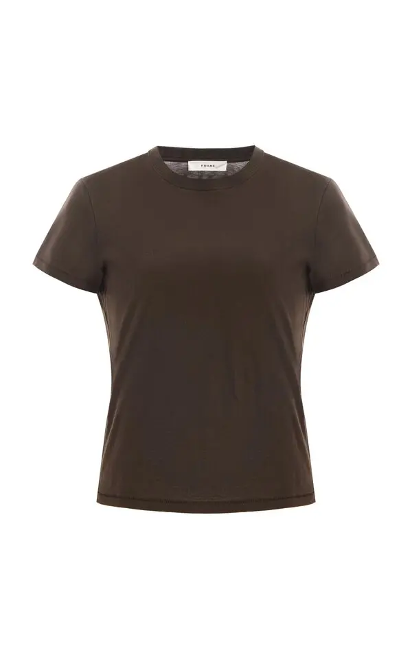 FRAME The Baby Tee - Brown