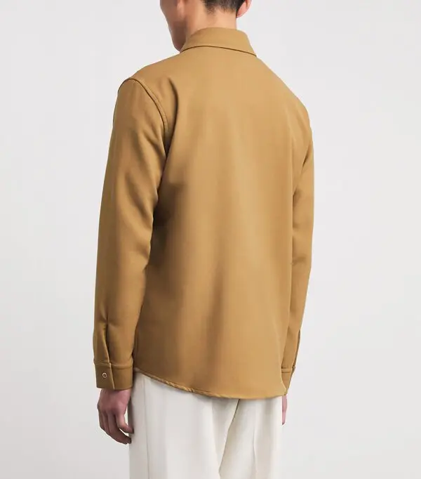 Sandro Jersey Shirt - Beige