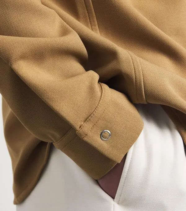 Sandro Jersey Shirt - Beige