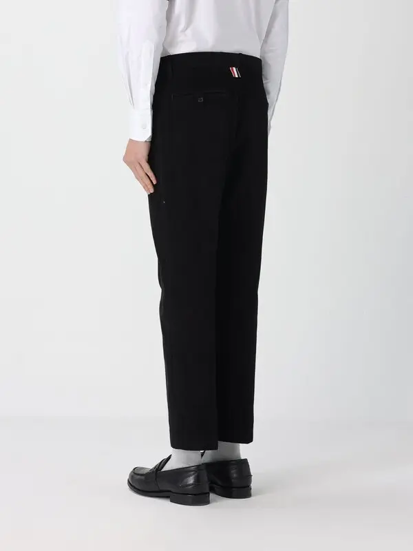 Thom Browne Corduroy Tailored Trousers - Black