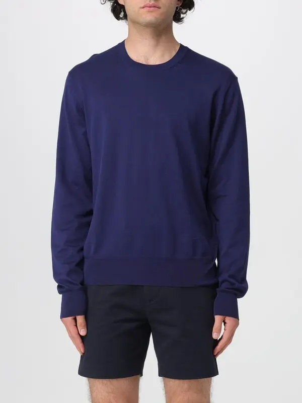 TOM FORD Crew Neck Sweater - Ocean