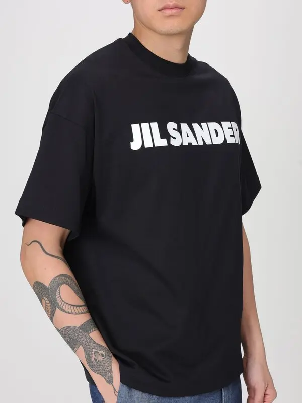 JIL SANDER T-shirt With Logo - Black