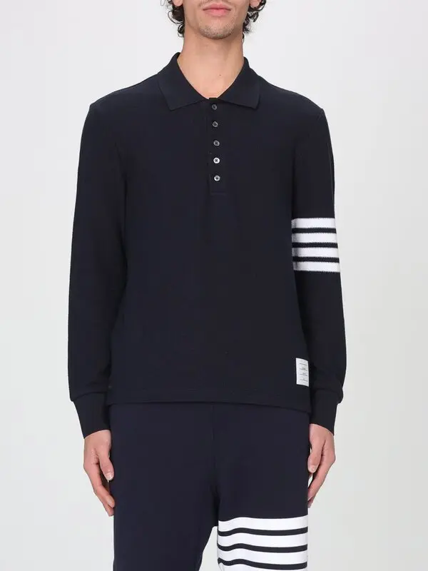Thom Browne Polo Shirt - Navy