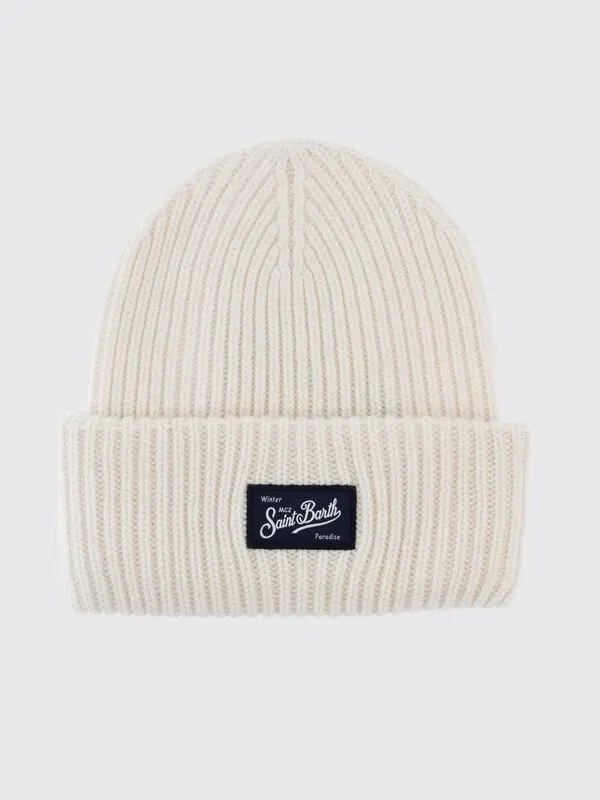 MC2 SAINT BARTH Ribbed Cap - White