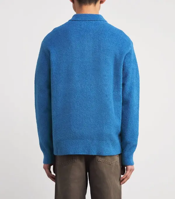 SAMSØE SAMSØE Cotton-blend Polo Sweater
