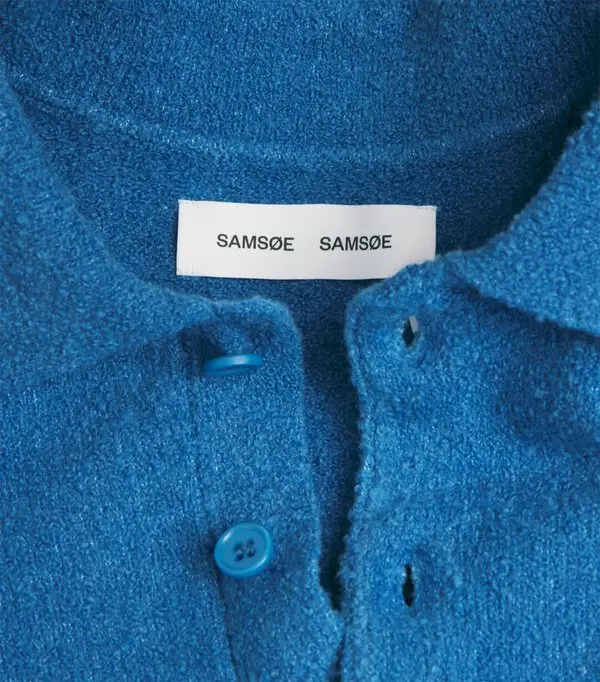 SAMSØE SAMSØE Cotton-blend Polo Sweater