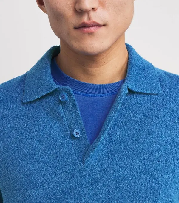 SAMSØE SAMSØE Cotton-blend Polo Sweater