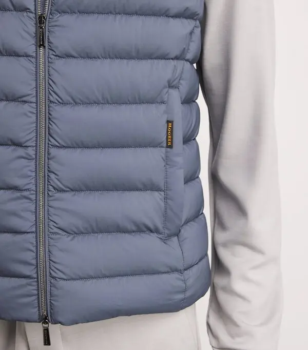 MOORER Quilted Calaf Gilet